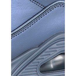 Skechers Damen Sneaker "UNO-GALACTIC GAL", Gr. 37, blau, Lederimitat, metallic, schimmernd, Schuhe, Freizeitschuh, Keilsneaker, Schn&uuml;rschuh mit Skech