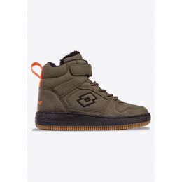 Lotto M&auml;dchen Sneakerboots, Gr. 26, gr&uuml;n, Synthetik, Textil, Schuhe, Winterschuhe, Schn&uuml;rboots, Sneaker, gef&uuml;ttert