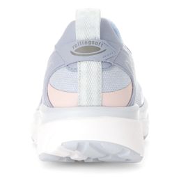 Damen Slip-On Sneaker, Gabor Rollingsoft, Gr. 38, wei&szlig;, Kalbsleder, Textil, meliert, Schuhe, Freizeitschuh, Halbschuh, Slipper mit Gummizug f&uuml;r guten
