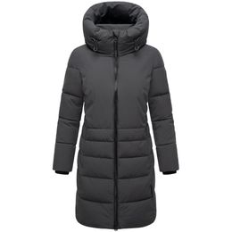 Navahoo Damen Steppmantel "Mondnebel XIV", grau, Gr. M, Obermaterial: 100% Polyester; Innenfutter: 100% Polyester; Wattierung: 100% Polyester;