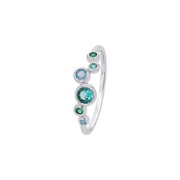 s.Oliver Damen Fingerring "2039706/-07/-08/-09", 58, Silber 925 (Sterlingsilber), silber, Silber 925 (Sterlingsilber), Fingerringe, mit Zirkonia