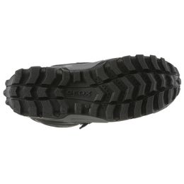 Geox Damen Winterstiefel "J HIMALAYA BOY B ABX", Gr. 30, orange, Synthetik, Textil, Schuhe, Snowboots, Klettstiefel mit Warmfutter, Gr&ouml;&szlig;enschablone