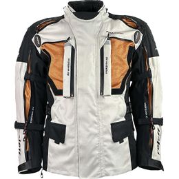 Roleff Motorradjacke "Enduro", 5XL, beige, Jacken, mit Protektoren, optimale Bel&uuml;ftung