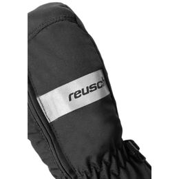 Reusch Kinder F&auml;ustlinge "Moritz Mitten", schwarz, Gr. 3, mehrfarbig, 50% Polyester, 30% Polyamid, 20% Polyurethan, Handschuhe, mit w&auml;rmender und