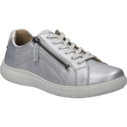 Josef Seibel Damen Sneaker "Megan 01, silber-kombi", Gr. 40silber, kombi, Obermaterial: 100% Rindsleder Leather cow., Schuhe