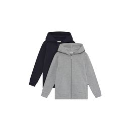Minymo Jungen Sweatjacke "Trainingsjacke MISweat Jacket", blau, Gr. 92, Obermaterial: 60% Baumwolle CO. 40% Polyester PES., Sweatjacken