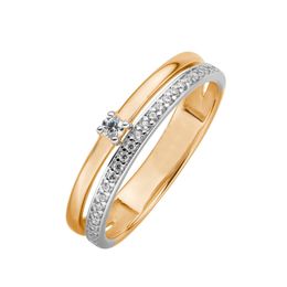 Lady Damen Fingerring, 19, Metall, gold, Metall, Fingerringe