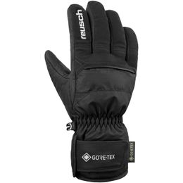 Reusch Damen Skihandschuhe "Snow Ranger GORE-TEX", schwarz-wei&szlig;, Gr. 9,5, mehrfarbig, 84% Polyester, 15% Polyurethan, 1% Elasthan, Handschuhe, mit