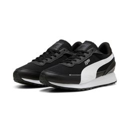 Puma Herren Sneaker "ROAD RIDER LTH", Gr. 43, schwarz-wei&szlig;, Textil, unifarben, Schuhe