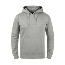!Solid SOLID Herren Kapuzenpullover "Hoodie SDBert", grau, Gr. M, unifarben, Web, Obermaterial: 70% Baumwolle CO. 30% Polyester PES., Pullover