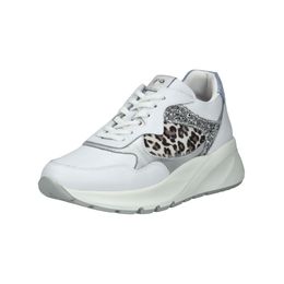 Nero Giardini Damen Sneaker "Nero Giardini Sneaker Leder/Textil", Gr. 35, wei&szlig;, Leder, Textil, Schuhe