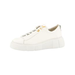 Paul Green Damen Sneaker "Paul Green Sneaker Glattleder", Gr. 40,5, wei&szlig;, Glattleder, Schuhe