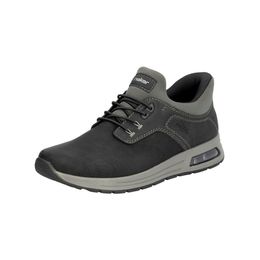 Rieker Herren Sneaker "Rieker Sneaker Lederimitat", Gr. 42, schwarz, Lederimitat, Schuhe