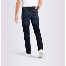 MAC Herren Straight-Jeans "Flexx-Driver", blau, Gr. 38, Denim/Jeans, Obermaterial: 87% Baumwolle, 9% Polyester, 4% Elasthan, Jeans, super elastisch