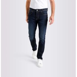MAC Herren Straight-Jeans "Flexx-Driver", blau, Gr. 36, Denim/Jeans, Obermaterial: 87% Baumwolle, 9% Polyester, 4% Elasthan, Jeans, super elastisch