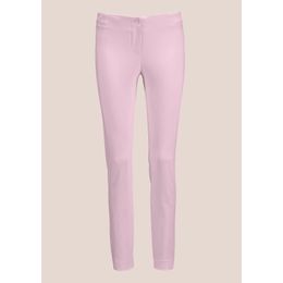 Madeleine Mode MADELEINE Damen Stoffhose "Hose Schlanke Stretch-Hose zum Schlüpfen"rosa, Gr. 36, Obermaterial: 74% Viskose CV. 23% Polyamid PA. 3% Elasthan EL.,