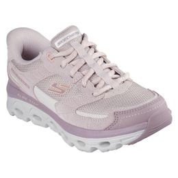 Skechers Damen Slip-On Sneaker "GLIDE-STEP SOLE-PARADISE VALLEY", Gr. 38, rosa, Lederimitat, Mesh, Veloursleder, Schuhe, Freizeitschuh, Schn&uuml;rschuh