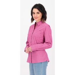 DEPROC Active Damen Outdoorhemd "PHOENIX III LS WOMEN", pink, Gr. 40, 95% Polyester; 5% Elastan, Hemden, auch in Gro&szlig;en Gr&ouml;&szlig;en erh&auml;ltlich