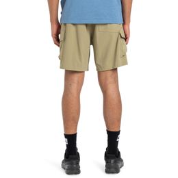 Quiksilver Herren Cargoshorts "Run Ashore", gr&uuml;n, Gr. XXL, Obermaterial: 51% Nylon, 36% Nylon, 13% Elasthan;, Hosen