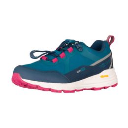 Trollkids Kinder Outdoorschuh "Kids Skarvan Hiker Low XT", Gr. 32, blau, Synthetik, Textil, Schuhe