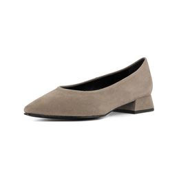 Peter Kaiser Damen Pumps "Peter Kaiser Pumps Veloursleder", Gr. 38,5, beige, Veloursleder, Schuhe