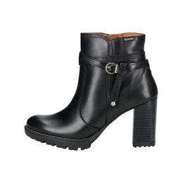 Pikolinos Damen High-Heel-Stiefelette "Pikolinos Stiefelette Leder", Gr. 40, schwarz, Leder, Schuhe