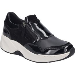 Josef Seibel Damen Sneaker "Lissi 04, schwarz", Gr. 40, schwarz, Obermaterial: 80% Rindsleder Leather cow. 20% Textilmaterial TEXMAT., Schuhe