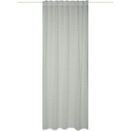 Gardine HEINE HOME, B:140cm H:225cm, grau, Polyester, Gardinen