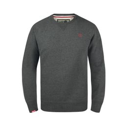 !Solid SOLID Herren Longpullover "Sweatshirt SDBenn", grau, Gr. M, Obermaterial: 50% Baumwolle CO. 50% Polyester PES., Sweatshirts