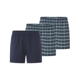 Babista Herren Boxershorts "3er Pack Boxershorts WALMIR", Gr. ML, blau, Obermaterial: 100% Baumwolle CO., Unterhosen