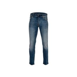 G-Star Raw G-STAR Herren Skinny-fit-Jeans "Jeans 3301 Slim Vintage Medium Aged", blau, Gr. 31, Obermaterial: 91% Baumwolle CO. 7% Elastomultiester ELE. 2%