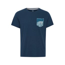 11 Project Herren T-Shirt "T-Shirt PRSopan", blau, Gr. XXL, Obermaterial: 100% Baumwolle CO., Shirts
