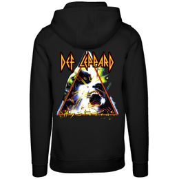 F4NT4STIC Herren Kapuzenpullover "Def Leppard Hysteria", schwarz, Gr. M, Obermaterial: 65% Baumwolle, 35% Polyester, Pullover, Premium Qualit&auml;t