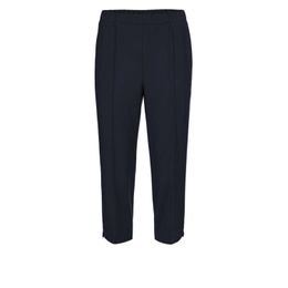 GOLDNER Damen Caprihose "Sportive 7/8-Hose mit Biesen", blau, Gr. 54, Obermaterial: 100% Polyester COOLMAX PES(Coolmax)., Hosen, Ohne