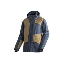 Maier Sports Herren Skijacke "Bukovel"dunkelgrau, Gr. 48, 100% Polyester, Jacken, Herren Winterjacke mit RV-Taschen und Kapuze, wasserdicht
