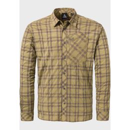 Sch&ouml;ffel SCH&Ouml;FFEL Damen Outdoorhemd "Hiking Shirt Style Dynkur MNS", gr&uuml;n, Gr. 52, Oberstoff: 100% Polyester Oberstoff: 81% Polyester 14% Nylon 5% Elasthan,