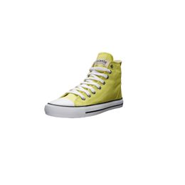 Ethletic Damen Sneaker "White Cap Hi Cut", Gr. 39, gelb, Obermaterial: 100% Baumwolle; Futter: 100% Baumwolle; Decksohle: 100% Baumwolle; Sohle: 100%