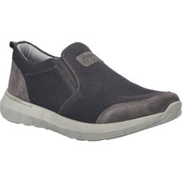 Josef Seibel Herren Sneaker "Cameron 13, asphalt", Gr. 45asphalt, Obermaterial: 80% Rindsleder Leather cow. 20% Textilmaterial TEXMAT., Schuhe