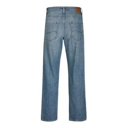Jack & Jones PlusSize Herren Loose-fit-Jeans "JJICHRIS JJIORIGINAL AM 761 SN PLS", blau, Gr. 50, JACK & JONES PLUSSIZE, Abriebeffekte, Denim/Jeans, Obermaterial: 100%