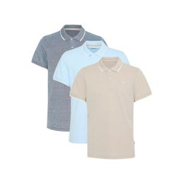 Blend Herren Poloshirt "Poloshirt BHpolo 3 Pack", blau, Gr. M, Obermaterial: 100% Baumwolle CO., Shirts