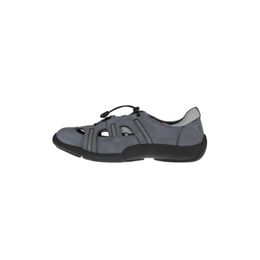 binom Herren Slipper, Gr. 49, blau, Leder, Schuhe, aus feinstem Material