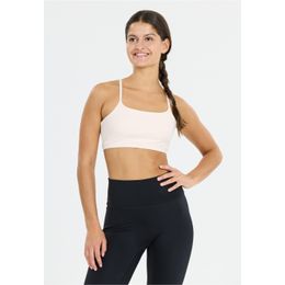 ENDURANCE ATHLECIA ATHLECIA Damen Sport-BH "Blossom", Gr. XS, wei&szlig;, 77% Polyamid, 23% Elasthan, unifarben, BHs, f&uuml;r ein besonders weiches Tragegef&uuml;hl