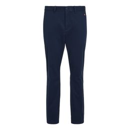 Tommy Jeans Herren Chinohose "TJM AUSTIN CHINO", blau, Gr. 31, unifarben, Web, Obermaterial: 97% Baumwolle, 3% Elasthan, Hosen, Markenlogo an Ges&auml;&szlig;-
