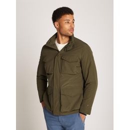 Tommy Hilfiger Herren Outdoorjacke "LW PACKABLE FIELD JACKET", gr&uuml;n, Gr. S, unifarben, Web, Obermaterial: 100% Polyester, Jacken, mit Taschen