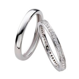 Lady Damen Fingerring, 21, Silber 925 (Sterlingsilber), silber, Silber 925 (Sterlingsilber), Fingerringe