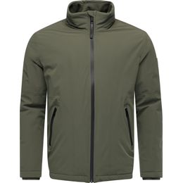 Ragwear Damen Outdoorjacke "Colwie Warm YOUMODO", gr&uuml;n, Basic, Gr. 4XL, Obermaterial: 90% Nylon, 10% Elasthan; Innenfutter: 100% Polyester;
