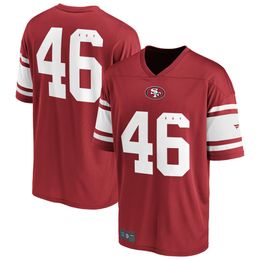 Fanatics Herren Footballtrikot "Fanatics Trikot San Francisco 49ers Foundation Supporters", rot, Gr. M, 100% Polyester, Trikots