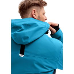 Maier Sports Herren Skijacke "Lanciano M", blau, Gr. 64, 100% Polyester, Jacken, Herren Winterjacke wattiert u. wasserdicht
