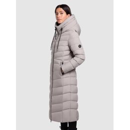 Khujo Damen Steppmantel "Ingram4-YM"grau, Gr. S, Obermaterial: 100% Polyester. Innenfutter: 100% Nylon. Wattierung: 100% Polyester, M&auml;ntel, Langer