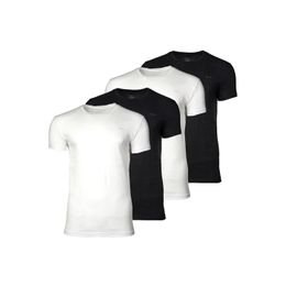 Gant Damen T-Shirt "T-Shirt C-NECK T-SHIRT 4-PACK 4er Pack", schwarz, Gr. XXL, Obermaterial: 100% Baumwolle CO., Shirts